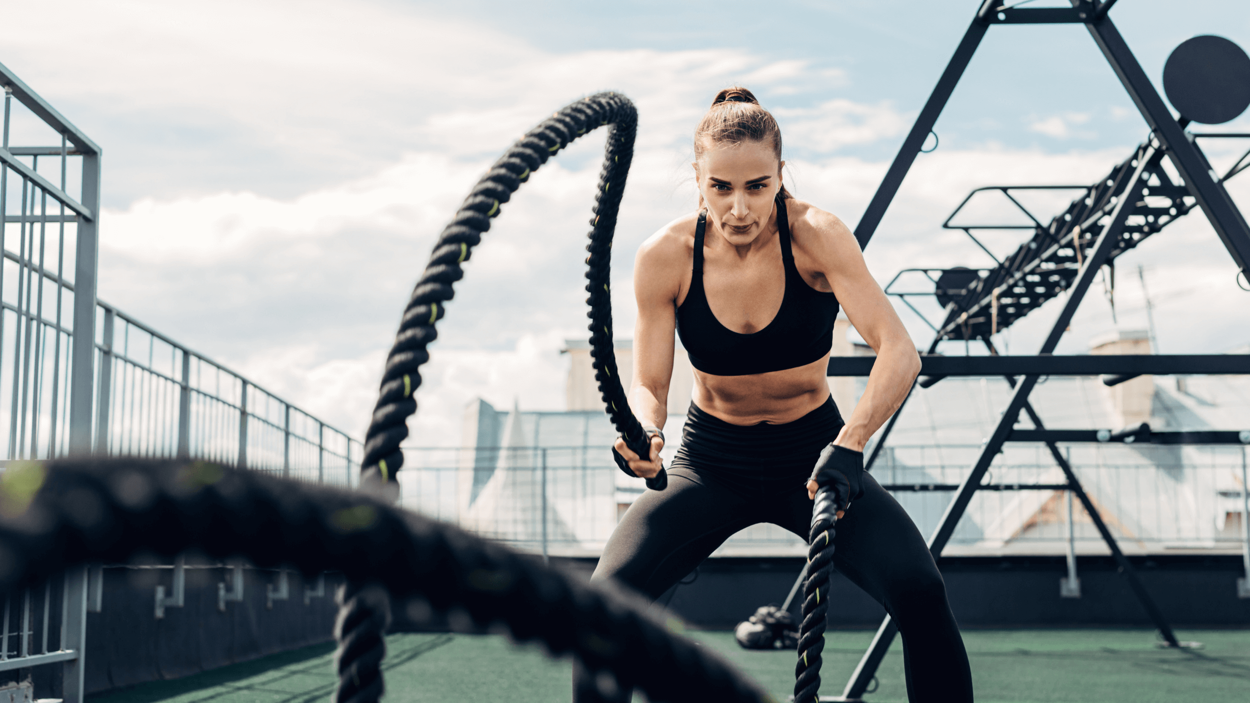 Battle rope, qué es y guia completa para entrenar con cuerdas - PICSIL